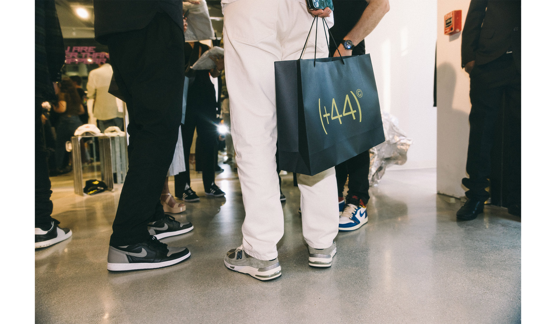 LEWIS HAMILTON UNVEILED NEW CAPSULE COLLECTION FOR +44