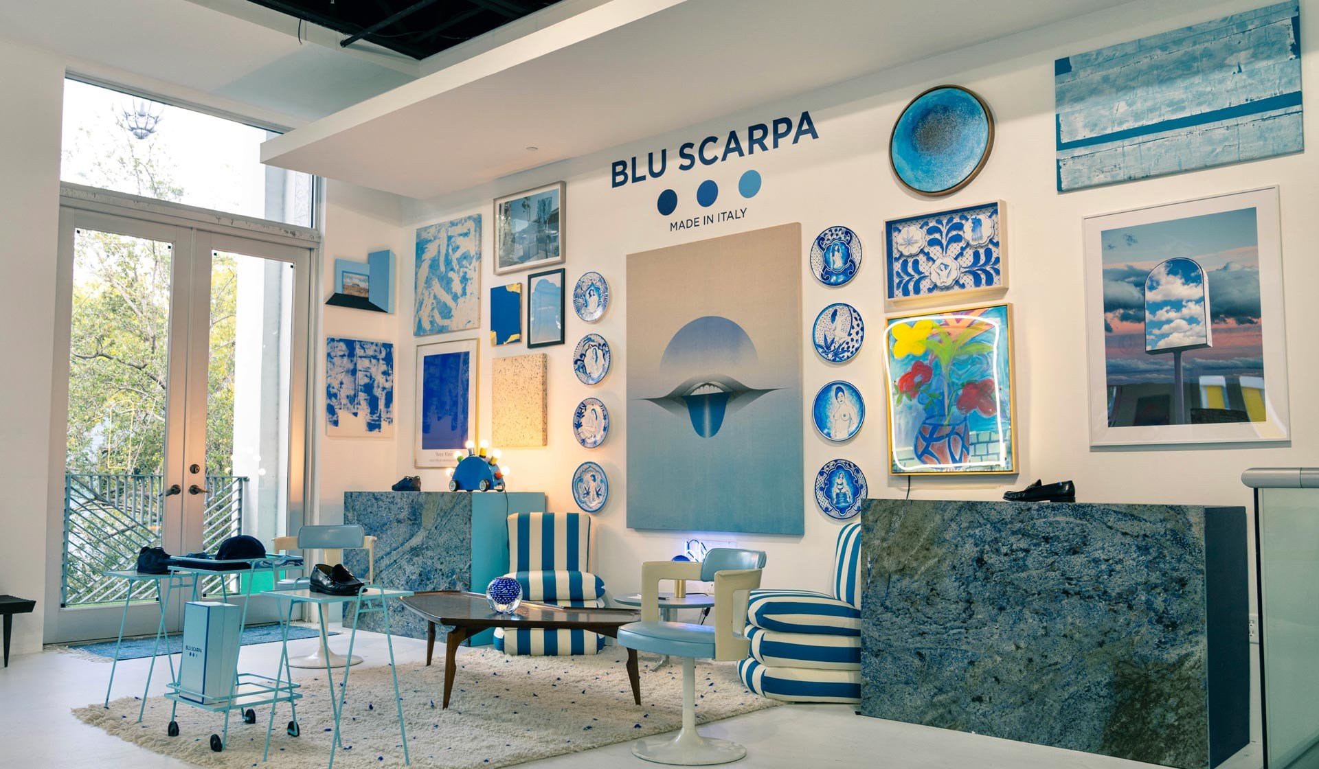 Blu Scarpa and the Office | Miami Design District