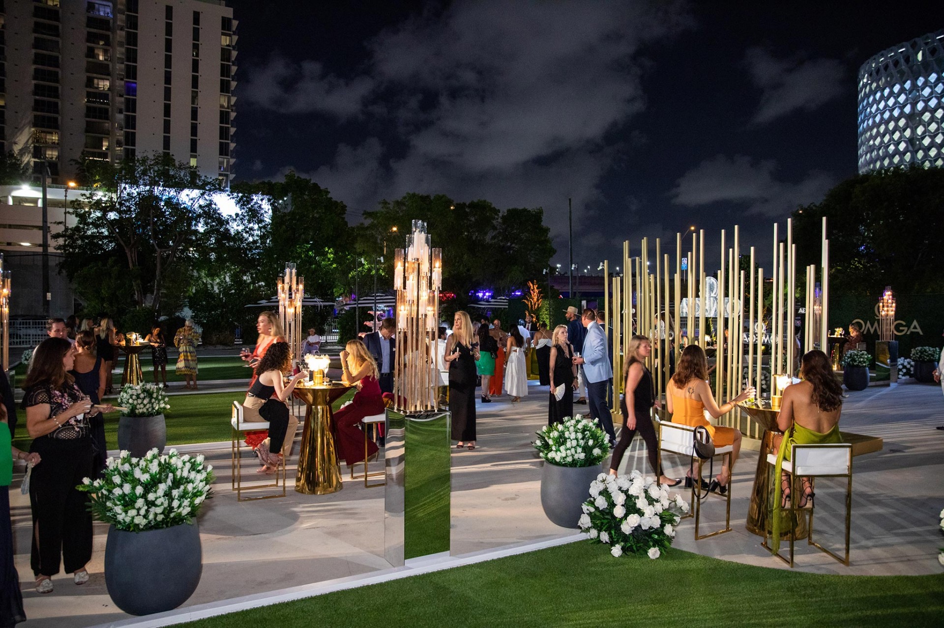 OMEGA Secret Garden VIP Event | Miami Design District